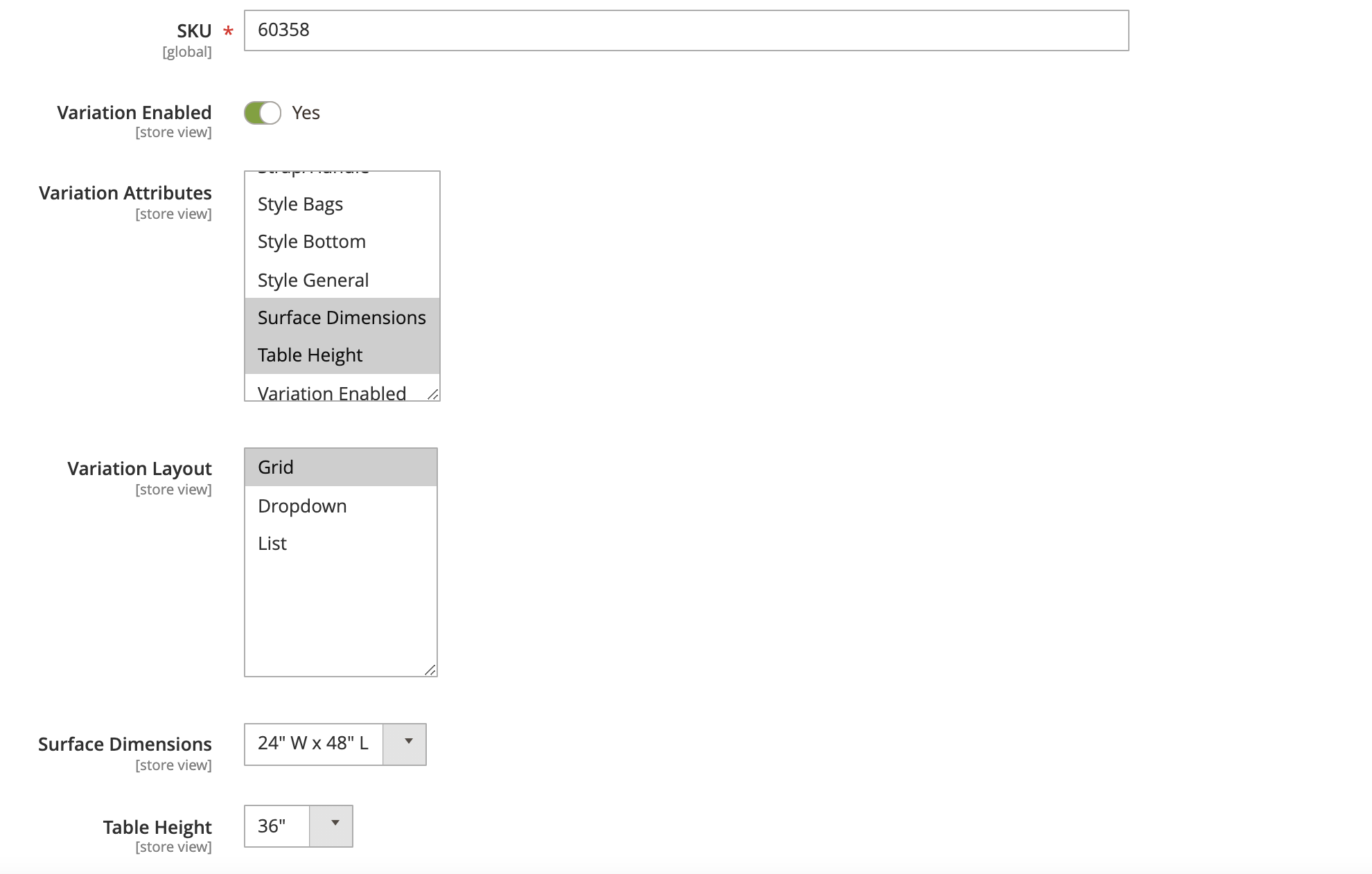 Simple Configurable Products | AyaSoftware